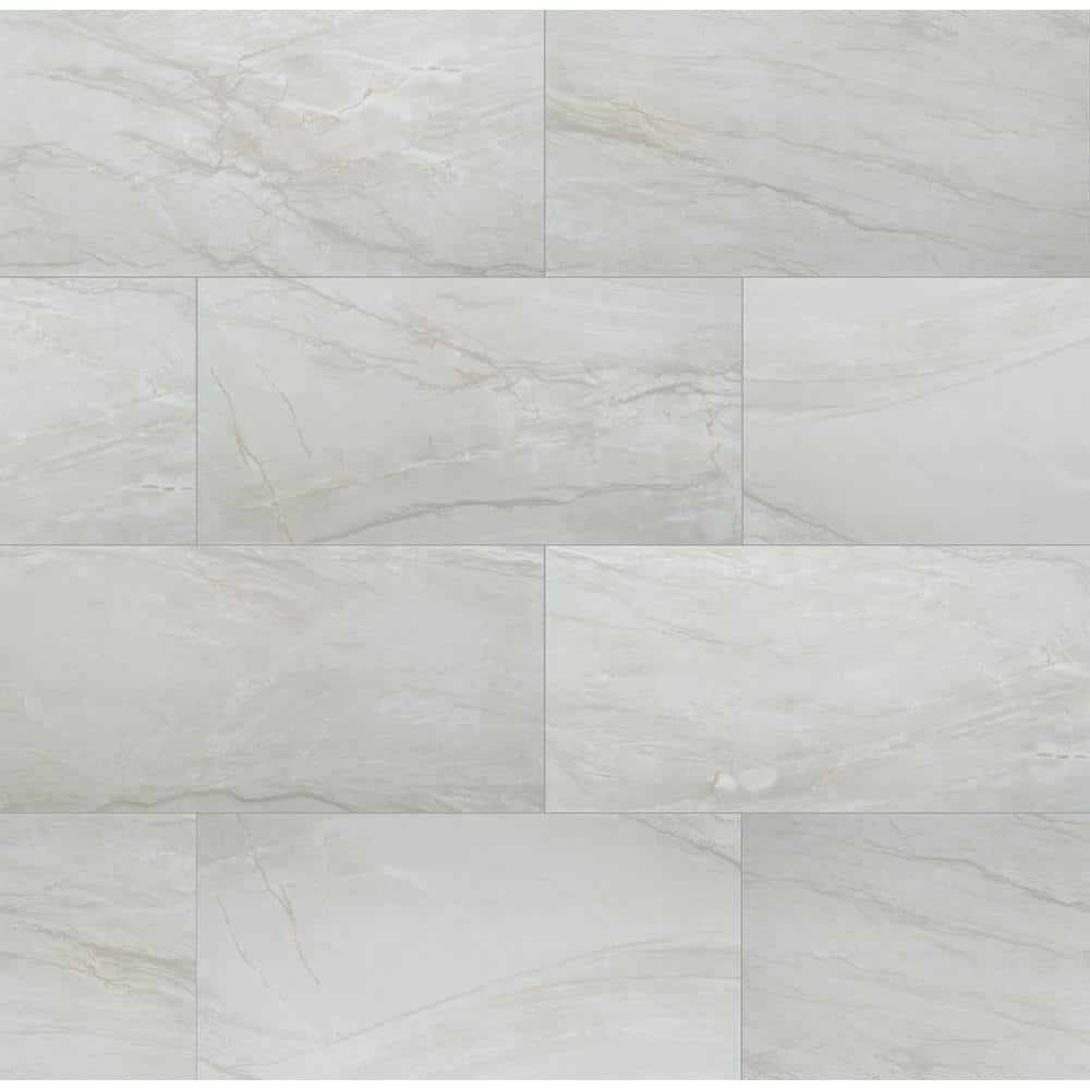 MSI Anastasia Grey 12 in. x 24 in. Polished Porcelain Floor and Wall ...