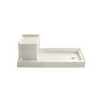 KOHLER Tresham 60 in. x 32 in. Single Threshold Shower Base with Right ...