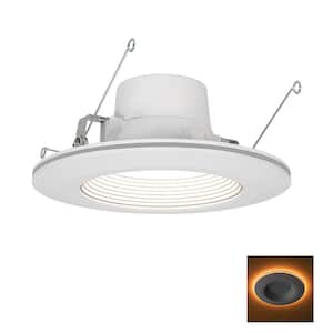 Commercial Electric 6 in. Adjustable CCT Retrofit Integrated LED ...