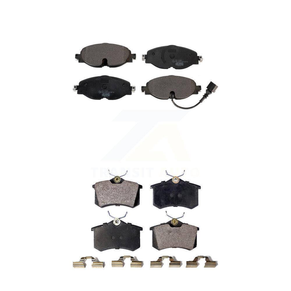 TEC Front Rear Ceramic Brake Pads Kit For 2015 Volkswagen Golf ...