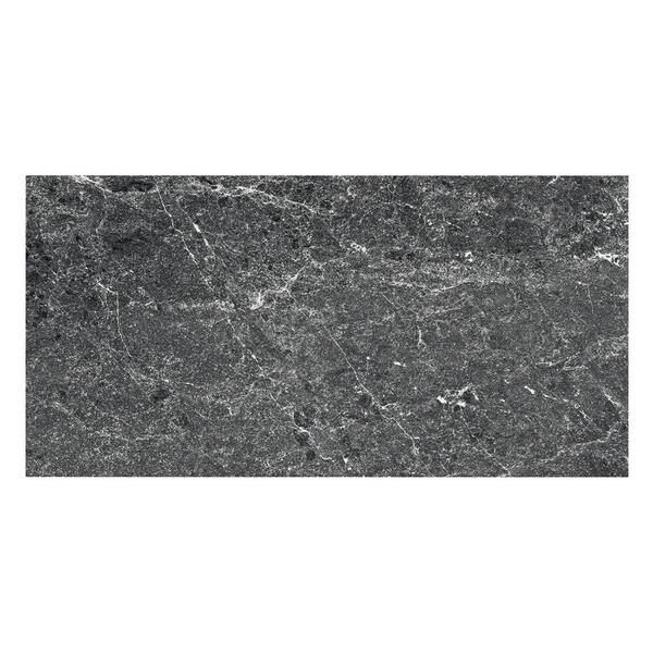 Ivy Hill Tile LithoTech Graphite Gray 11.81 in. x 23.61 in. Matte ...