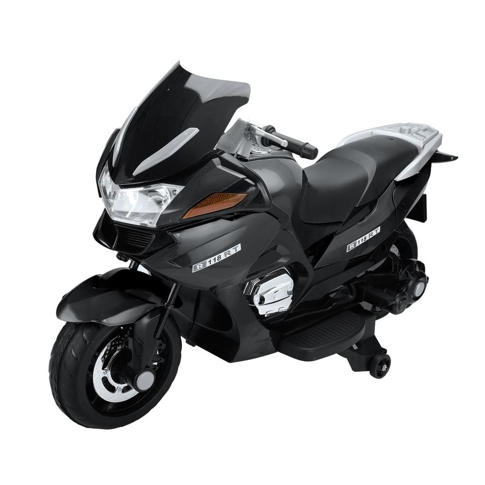 Tidoin Black Electric Kids Motorcycle BSS-YDW1-498 - The Home Depot