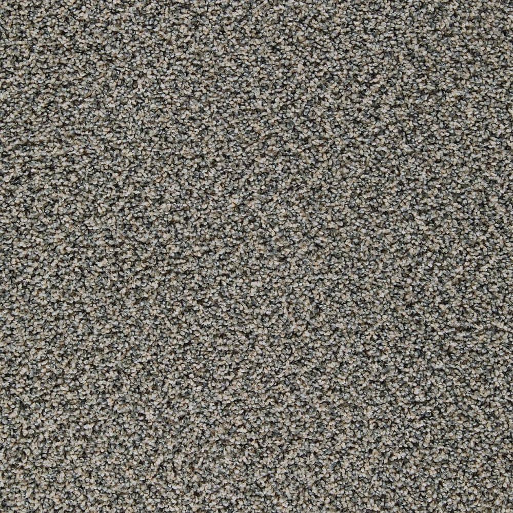 TrafficMaster Warm Hearth - Ashen - Gray 12 ft. 20 oz. Polyester ...