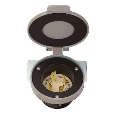 Connecticut Electric 60 Amp RV Panel Outlet with 50 Amp Receptacle ...