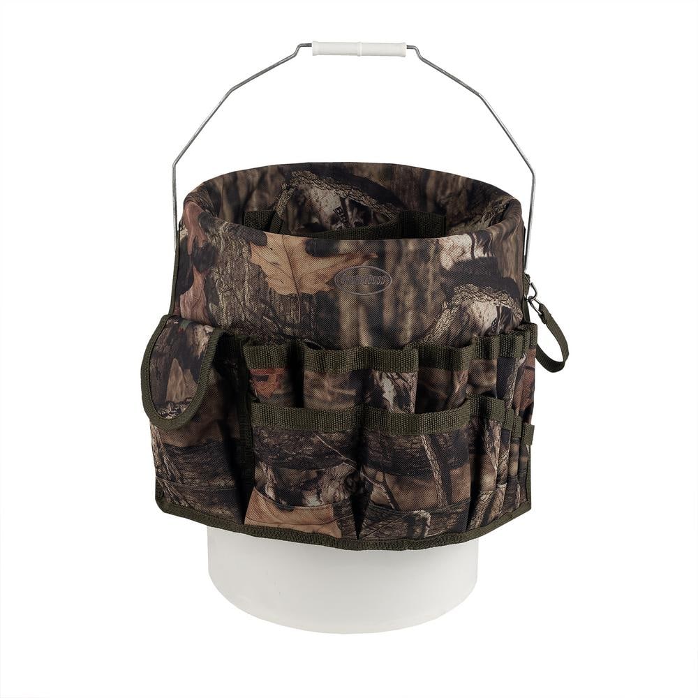 BUCKET BOSS Mossy Oak Camo Bucketeer 5 Gal. Bucket Tool Storage ...