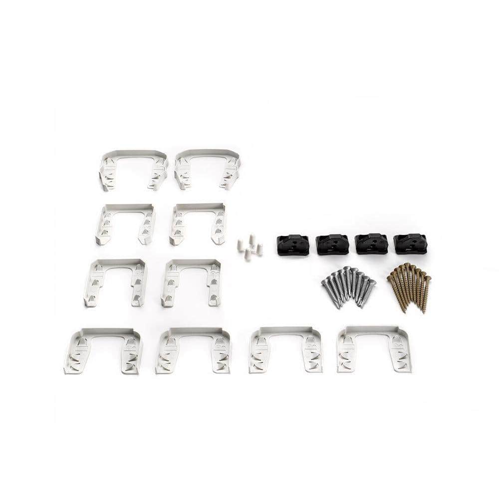 Reviews for Trex Transcend Classic White Mounting Hardware Kit (Use ...