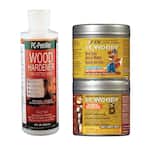 PC Products PC-Woody Wood Repair Epoxy Paste, Two-Part 6 oz. and 8 oz ...