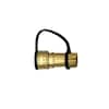 Universal Quick Connect Brass Fitting 710-0006 - The Home Depot