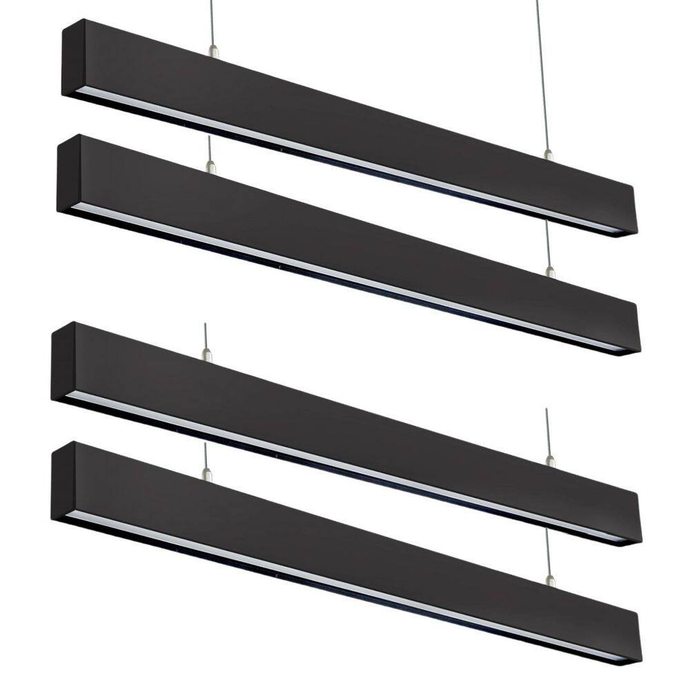 KOAOEIRS 4 ft. LED Linear Light, Dimmable, 50-Watt 4800lm 3 CCT ...