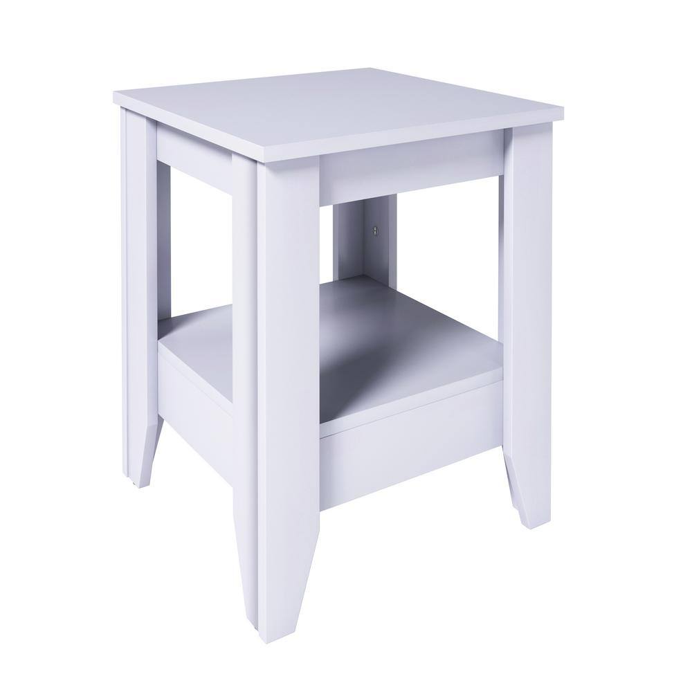 Reviews for Boyd Sleep Prato Universal Classic White Nightstand Table ...