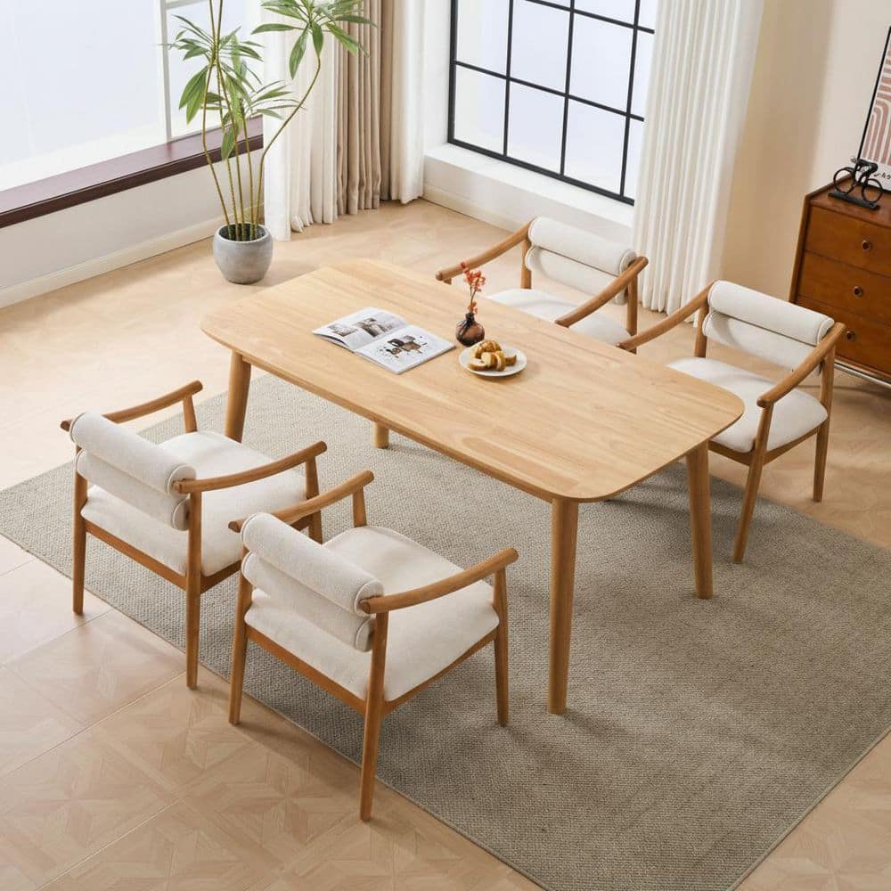 CHRISTOPHER KNIGHT HOME Bellon Natural Polyester Upholstered Solid ...
