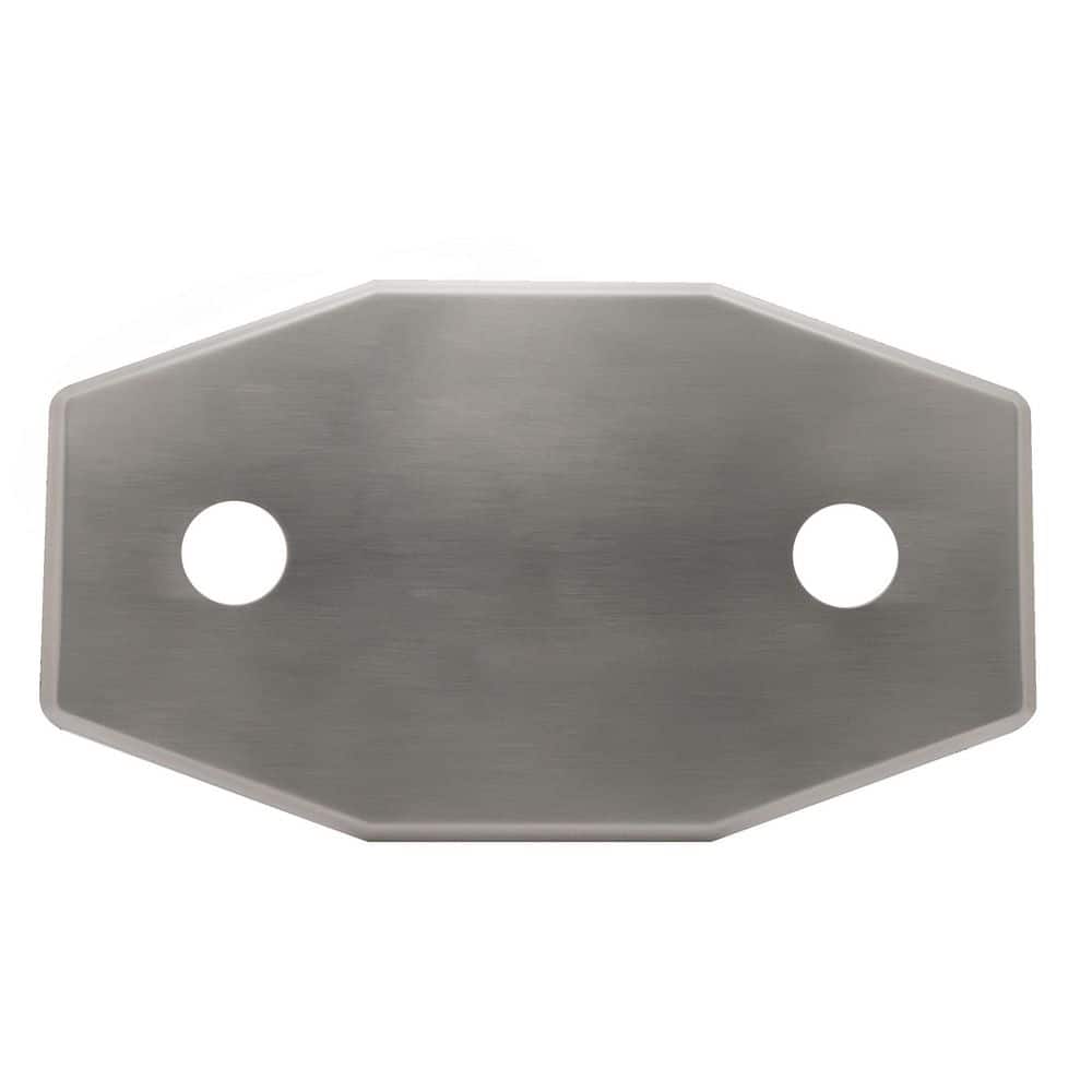 Westbrass Two-Hole Remodel Cover Plate for Bathtub and Shower Valves ...