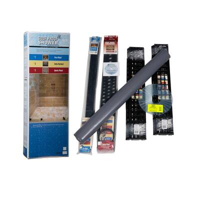 Goof Proof Shower - Floor Installation Kits - Flooring Tools - The Home ...