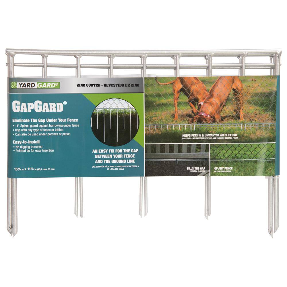 YARDGARD GapGard Animal Dig Barrier (12 PCS) 308630B-12 - The Home Depot