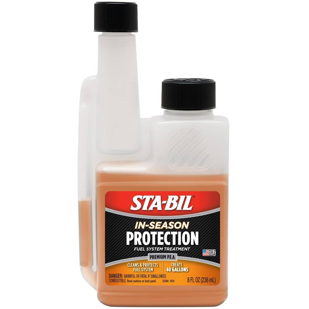 Sta-Bil In-Season Protection Fuel System Treatment-8ozTreats 40 gal. of ...