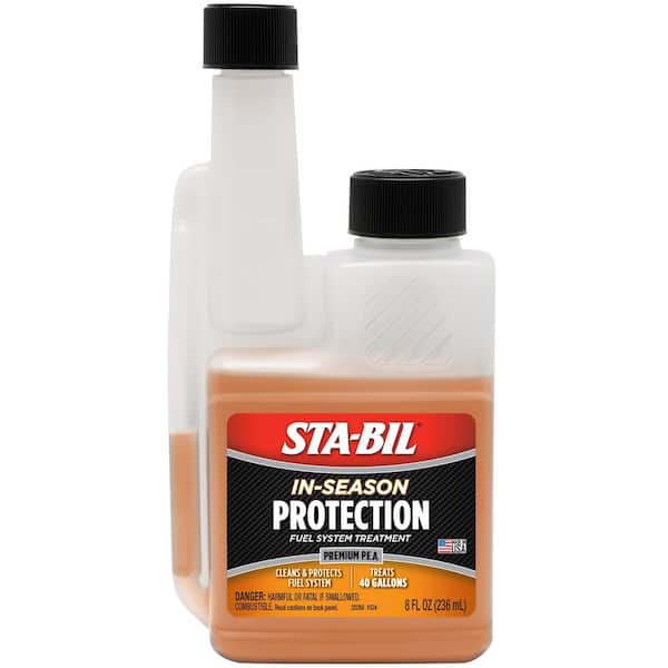 Sta-Bil In-Season Protection Fuel System Treatment-8ozTreats 40 gal. of ...