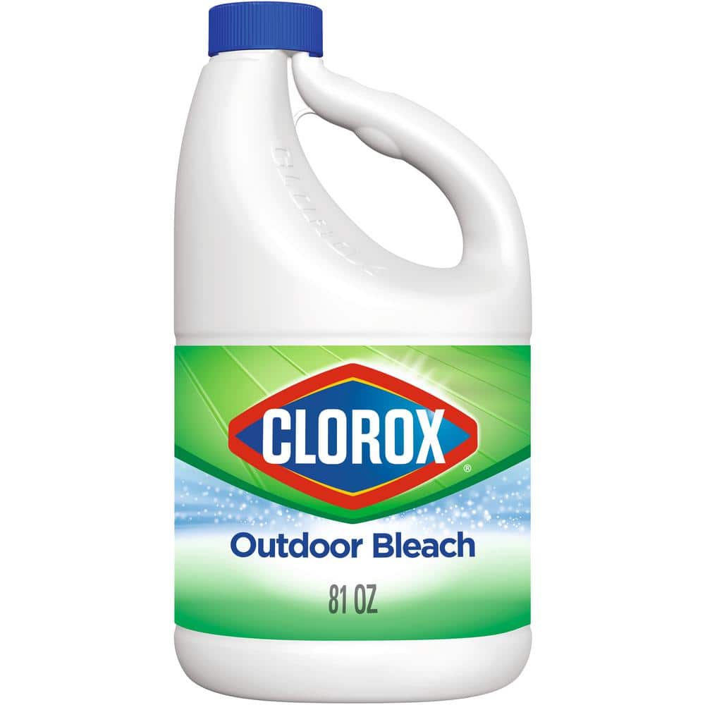 Clorox 81 oz. Pro Results Concentrated Liquid Outdoor Bleach Cleaner ...