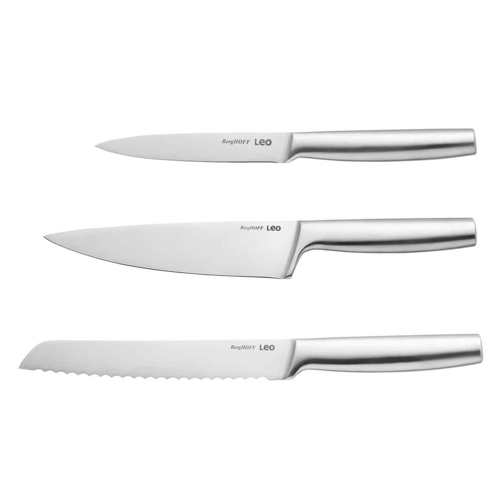 BergHOFF Legacy Stainless Steel 3-Piece Classic Knife Set 3950475 - The ...