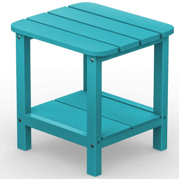 MOEPISY Adirondack Side Table End Table-Tiffany Blue 098QYR947 - The ...