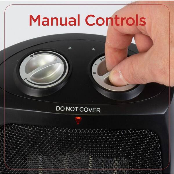 Electric Heaters BLACK+DECKER Oscillating Ceramic Space Heater - 1500W ...