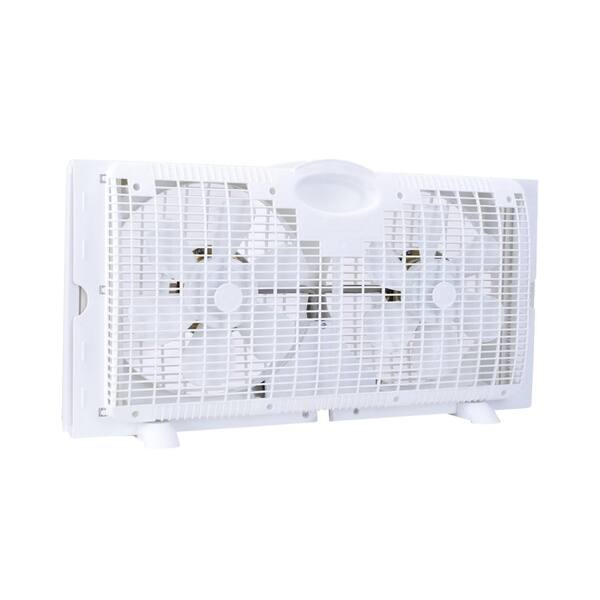 Hampton Bay 9 in. Twin Window Fan WDF9-2 - The Home Depot