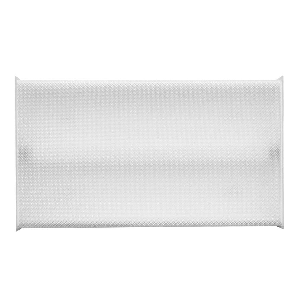Commercial Electric 2 ft. 6000 Lumens Integrated LED White Wraparound ...