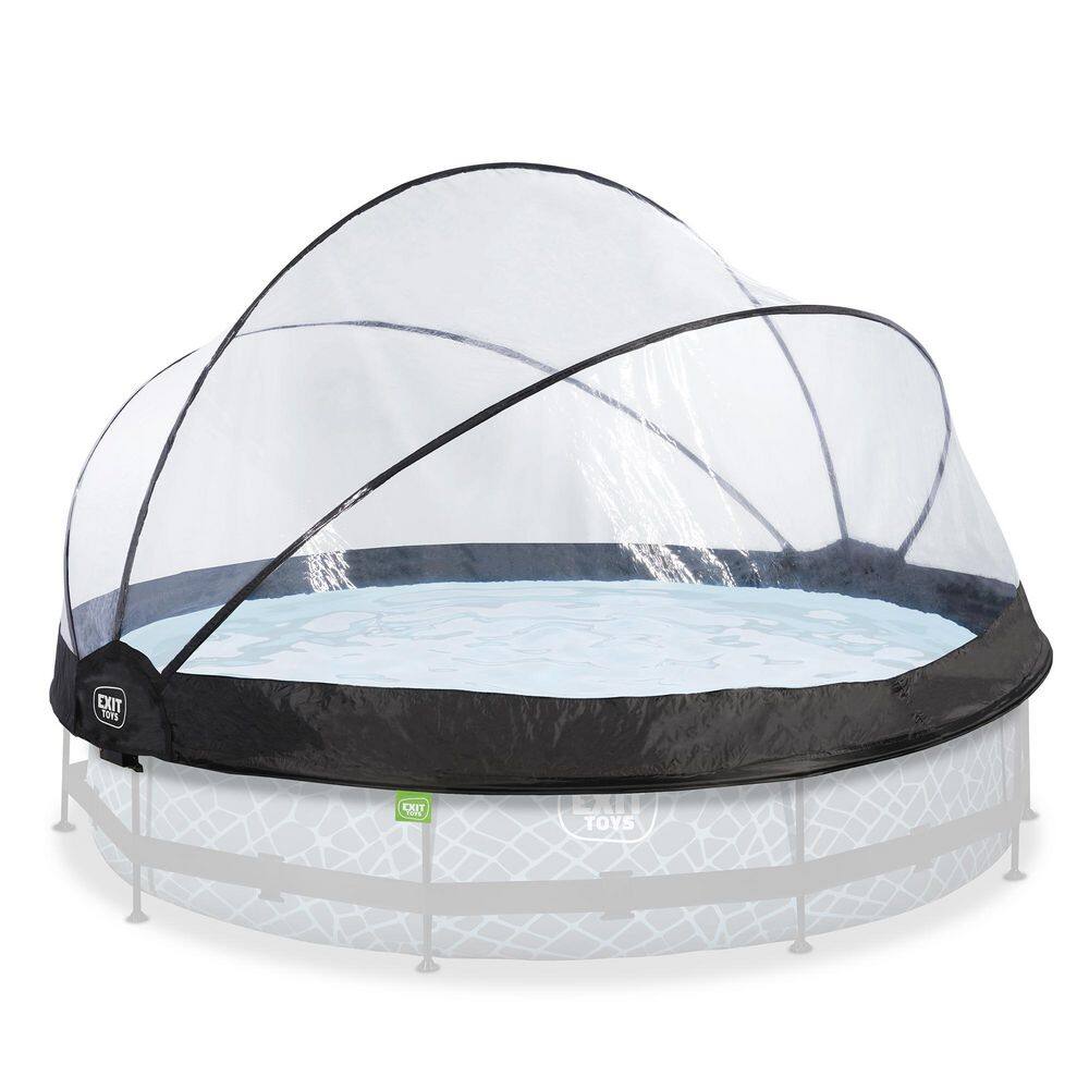 12 Foot Round Multifunctional Cover Dome Enclosure for Outdoor Pools 30 ...