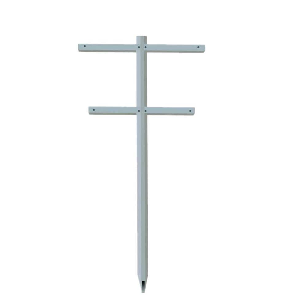 Mr. Garden 84 in. H Fiberglass Raspberry Trellis and Stake Vineyard ...