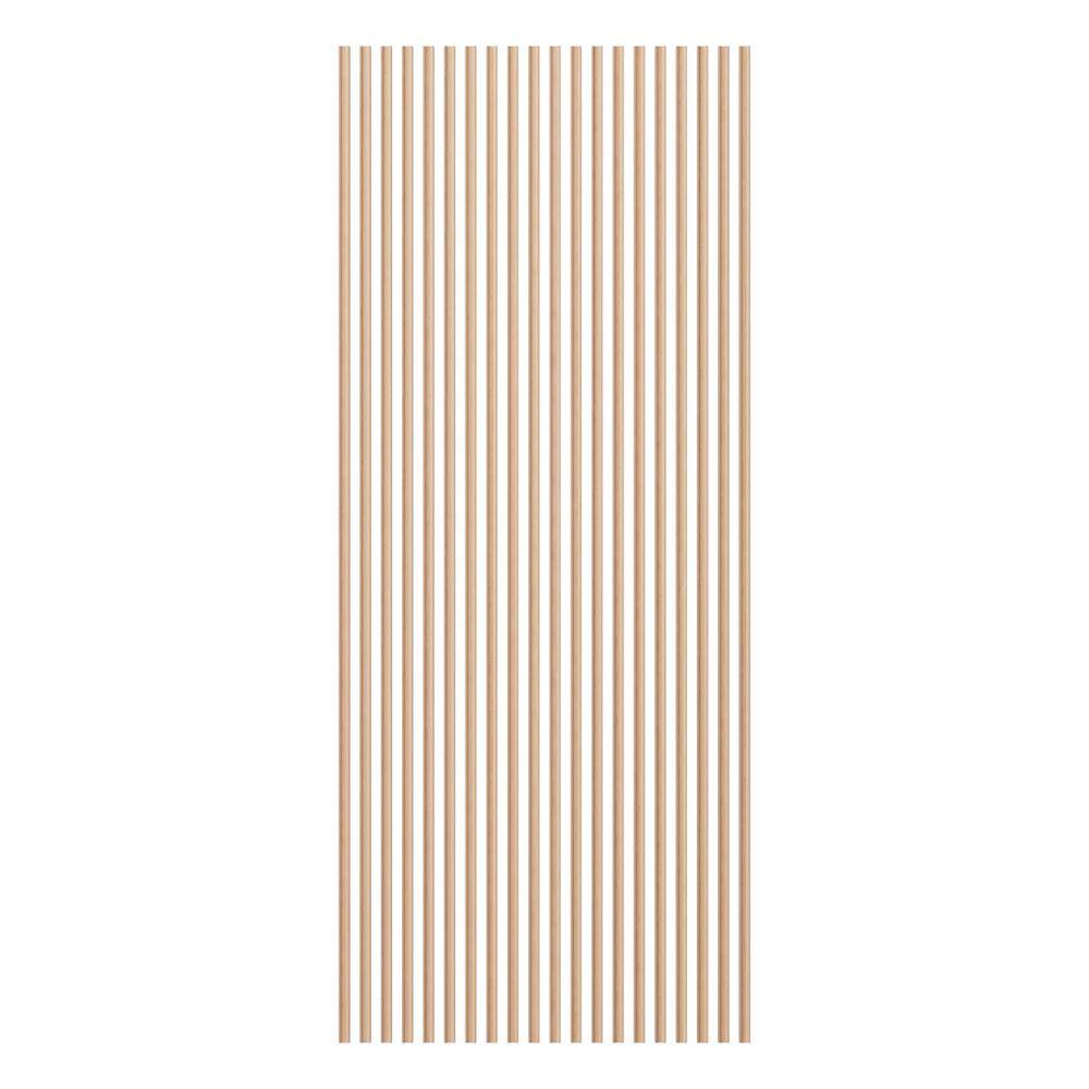 Ekena Millwork Heritage Premier Concave 94.5 in. H x 1 in. W Slatwall ...