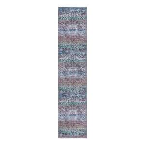 Unique Loom Renaissance Roma Blue Green 8 ft. x 11 ft. Machine Washable ...