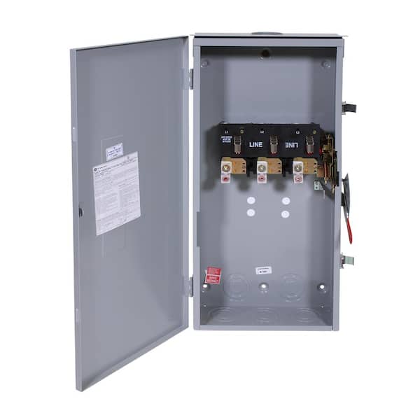 Outdoor 200 Amp Disconnect Safety Square D 200 Amp 240 VAC Non Fusible