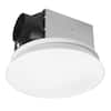 Commercial Electric 80 CFM 1.1 Sones Ceiling/Wall Bathroom Exhaust Fan ...