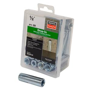 Simpson Strong-Tie DIA Short Drop-In Internally Threaded Anchor for 3/8 ...