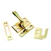 First Watch Security Polished Brass Window Sash Lock with Casement ...