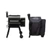 Traeger Pro 575 Wi-Fi Pellet Grill and Smoker in Black with Cover ...