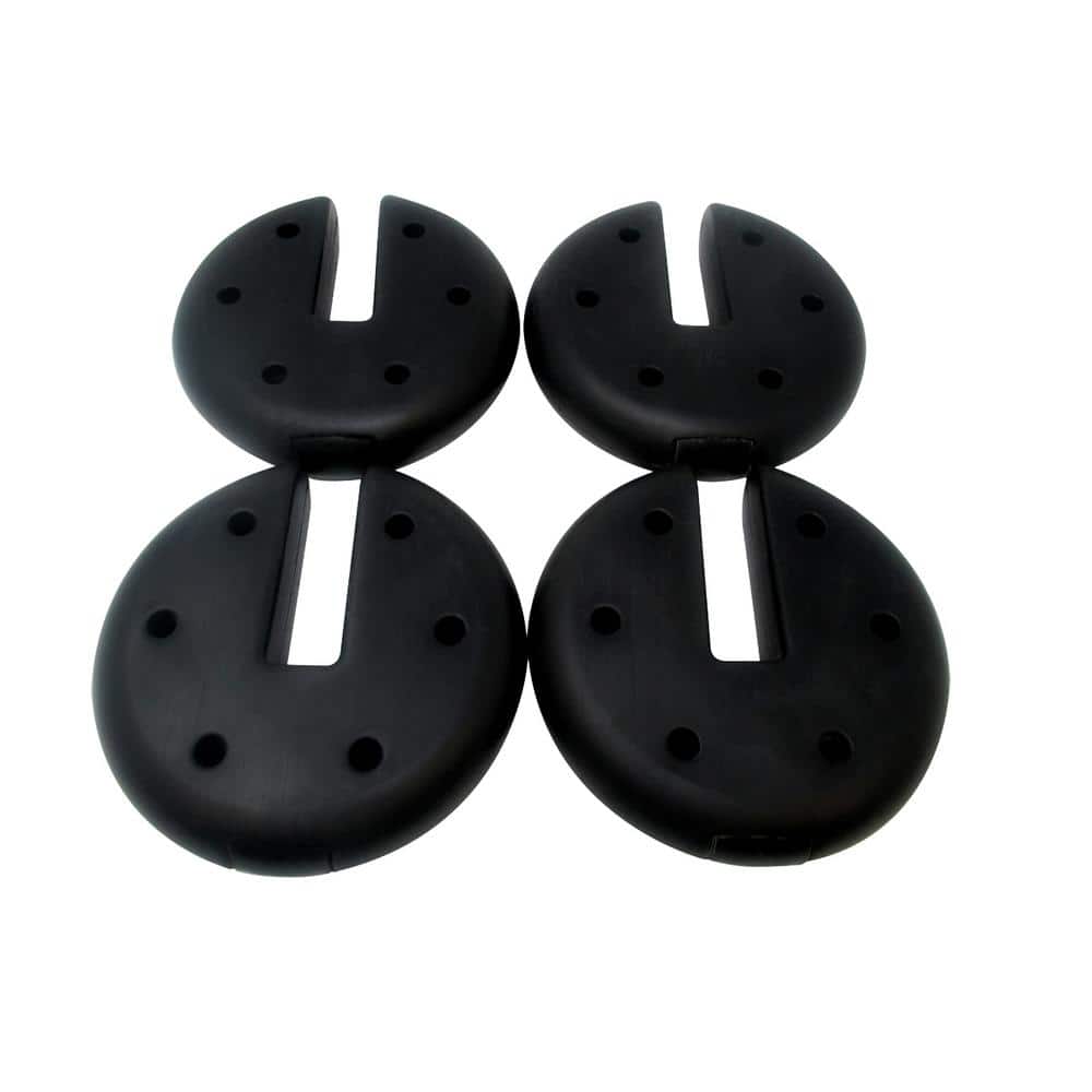 Trademark Innovations 5 lbs. Canopy Tent Slotted Cement Weights (Set of ...