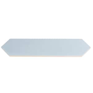 Apollo Tile Piquet Blue 2 in. x 10 in. Matte Ceramic Picket Wall and ...
