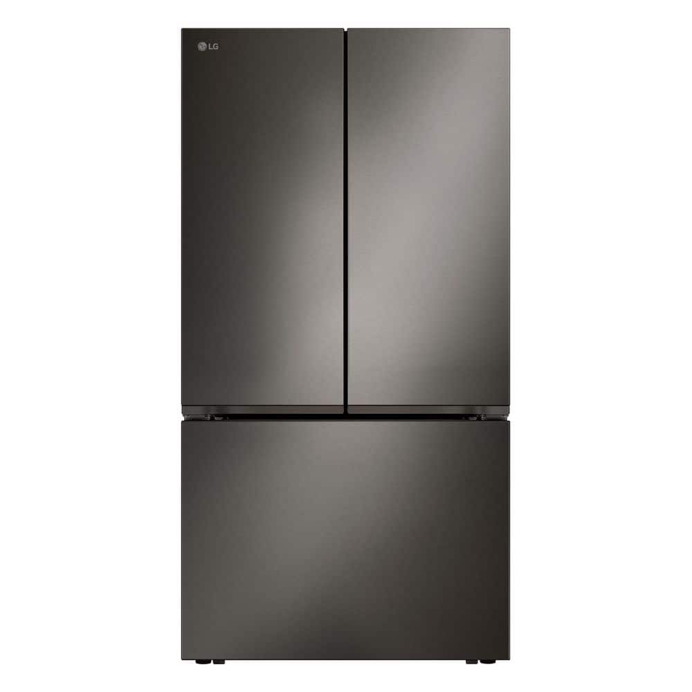 LG 27 cu. ft. SMART Counter Depth MAX French Door Refrigerator with Ice ...
