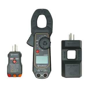 Commercial Electric 400 Amp AC True RMS Digital Clamp Meter with ...