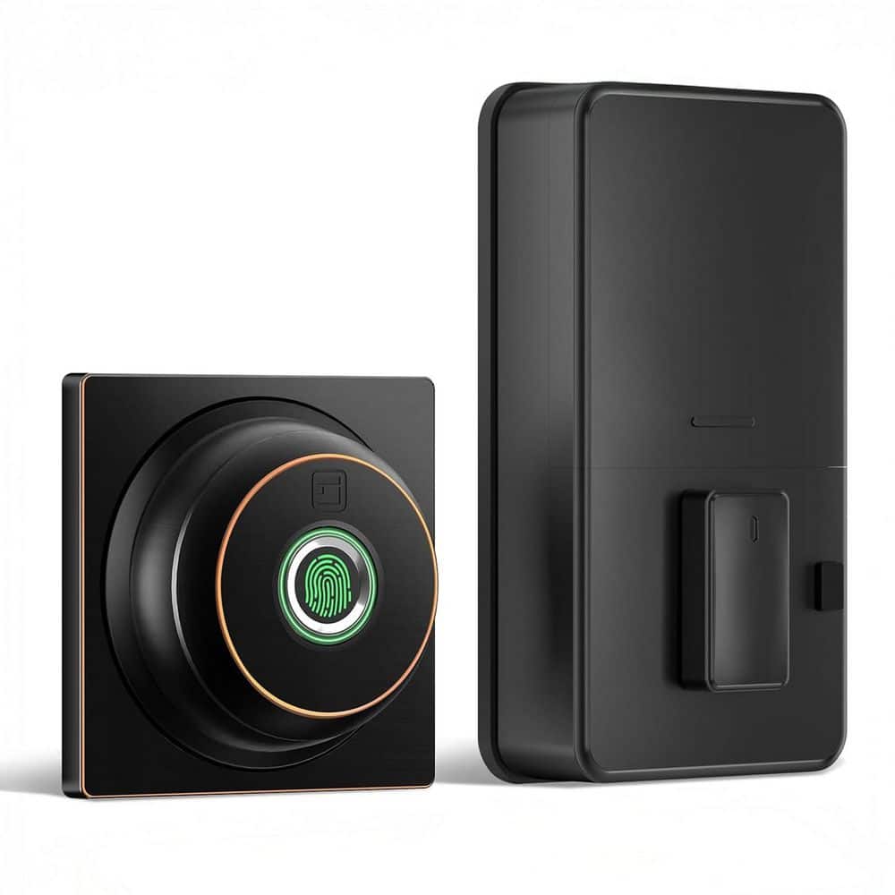 WRIGHTMASTER 3-in-1 Biometric Security Lock Keyless Entry System in ...
