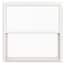 JELD-WEN 42 in. x 48 in. V-4500 Series White Single-Hung Vinyl Window ...