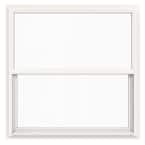 JELD-WEN 48 in. x 42 in. V-4500 Series White Single-Hung Vinyl Window ...