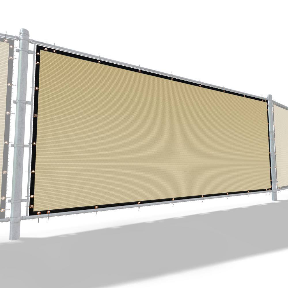 Have a question about ROYAL SHADE 8 ft x 50 ft. Beige Mesh Fabric ...