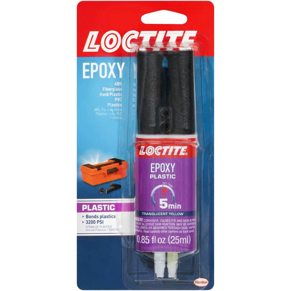 Reviews for Loctite Plastic Bonder 20-Minute 0.85 oz. Epoxy Opaque ...