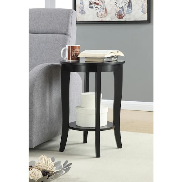 American heritage round end table store