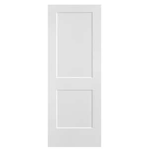 Masonite Logan 32in. x 96in. 2 Panel Hollow Core Primed White Interior ...