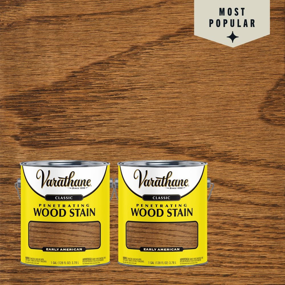Reviews for Varathane 1 gal. Early American Classic Interior Wood Stain ...
