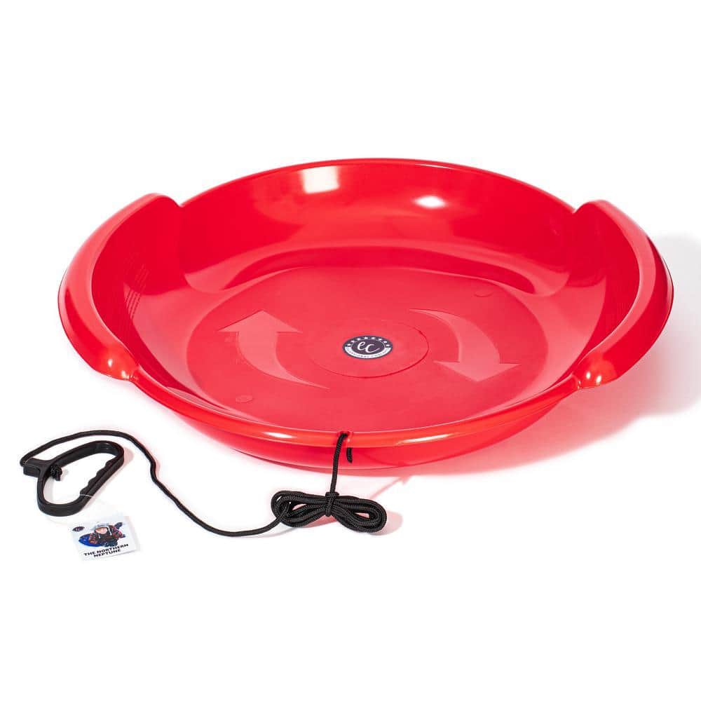 EXCEPTIONAL CONCEPTS Round Saucer Snow Sled - Premium Canadian Resin ...