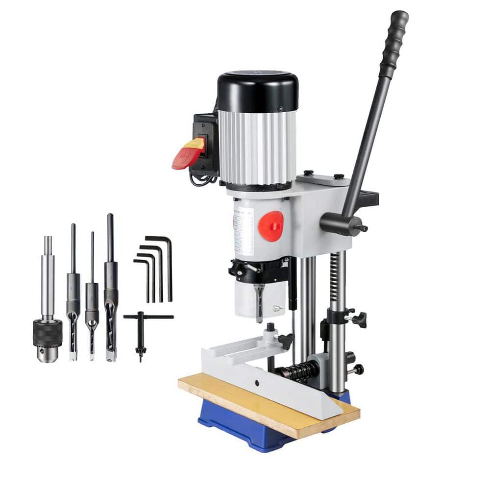 SKYSHALO Woodworking Mortise Machine 3 /4 HP 3 400RPM 1-Speed Drill ...