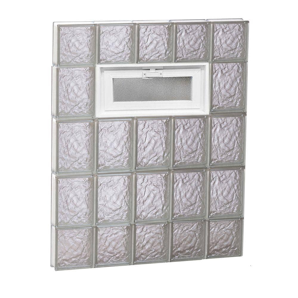 Clearly Secure 28.75 in. x 34.75 in. x 3.125 in. Frameless Vented Ice ...